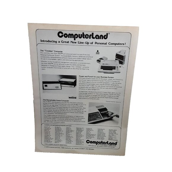 Computerland | Wall Decor | 979 Computerland New Line Up Of Personal ...